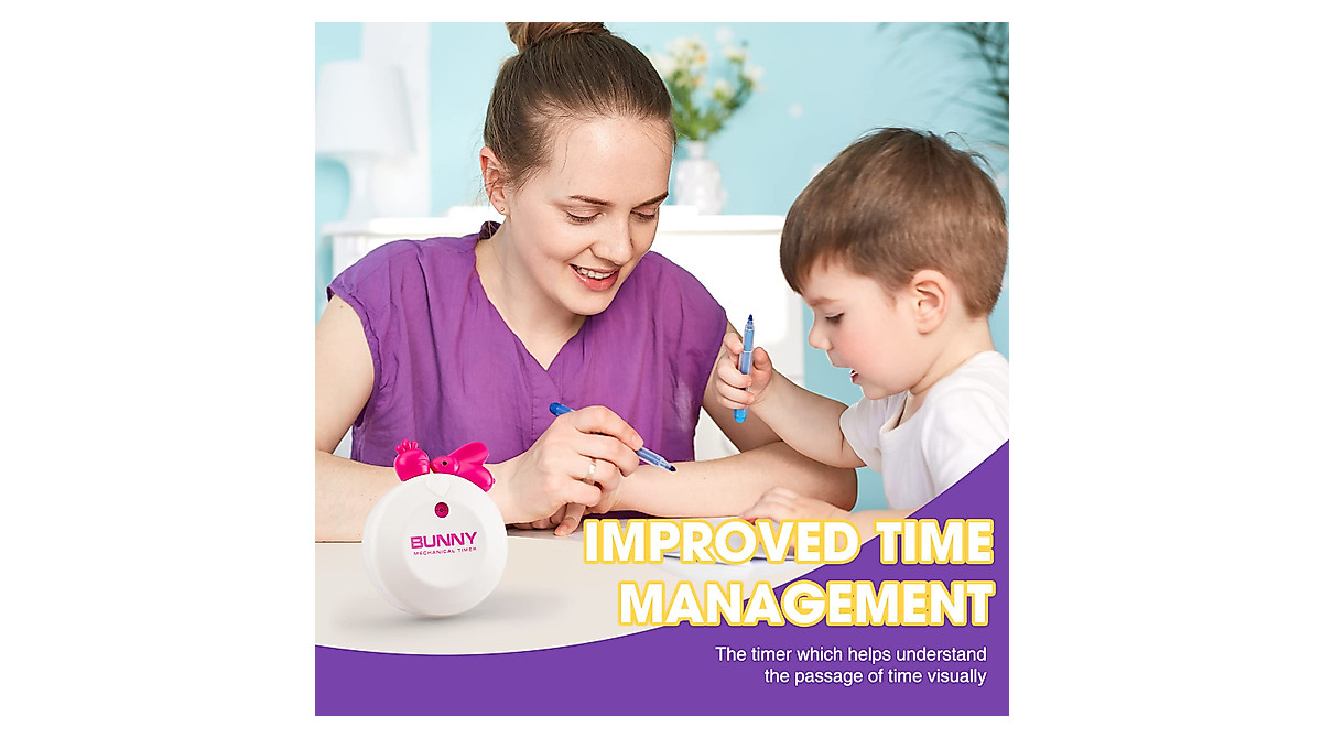 60-Minute Visual Timer for Kids & Adults - Dizywiee