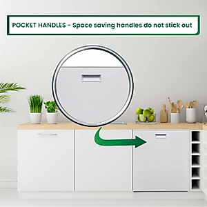 Equator 24 in Dishwasher Top Control 3 Rack 15 place 3.4g QUIET 51 dB 110V EStar in White