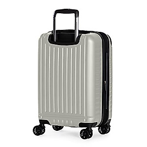 Ben Sherman Sunderland Spinner Travel Upright Luggage, Dover White, 20-Inch Carry On
