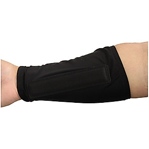 Southland Archery Supply SAS 8.5" Elastic Slip-on Armguard Band with Foam Protection (L - Width 5.5"/4")