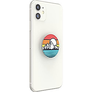 ​​​​PopSockets: Phone Grip with Expanding Kickstand, Pop Socket for Phone - Sunset Peaks