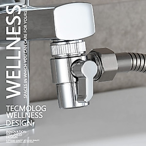 CIENCIA Brass Sink Faucet Diverter Valve to Sink Hose Sprayer,Faucet Splitter for Kitchen,Sink Faucet Replacement Part M22 x M24,SBA021