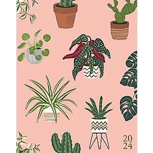 Willow Creek Press Perfect Plants 2024 Booklet Softcover Monthly Planner (7.5" x 9.5")