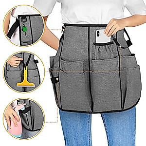 LoDrid Large Wearable Cleaning Caddy Bag and Cleaning Apron for Cleaners & Housekeepers