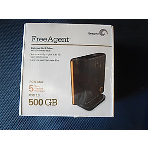 Seagate FreeAgent 500 GB 3.5-Inch USB 2.0 Hard Drive ST305004FDA1E1-RK