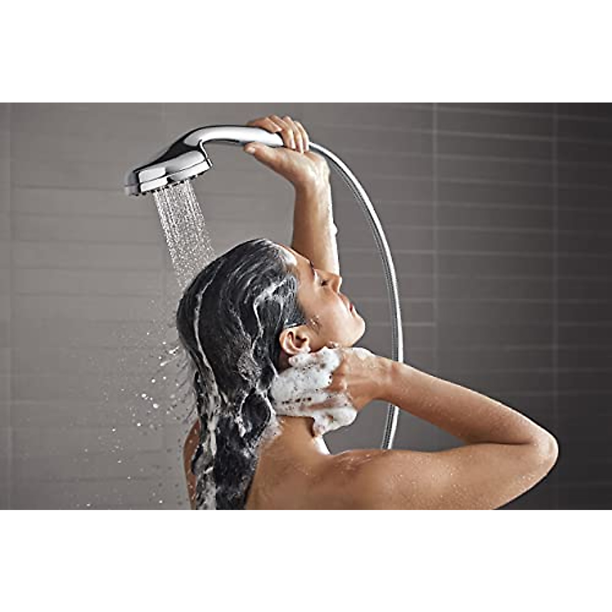 Kohler Handshower, Radiate, 1.75 GPM, Multifunction Handshower, 5-spray handshower, Polished Chrome, Includes Handshower Hose, K-R75562-G-CP