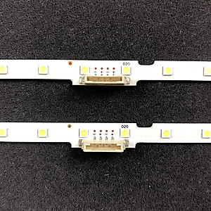 HYRAM 2 PCS/Set 38 LED Backlight Strip 49" TV AOT_49_NU7300_NU7100_2X38_3030C_d6t-2d1_19S2P Rev. V4 UE49NU7140 UE49NU7100 Fit for Samsung Light Strip