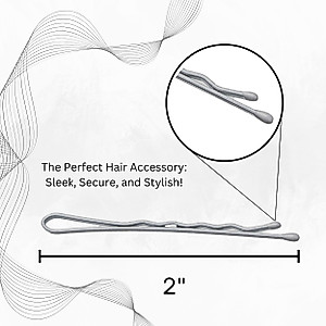 Sta-Rite Bobby Pins 1353 Silver 60 count