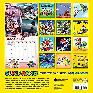 Super Mario 2020 Wall Calendar: History of a Hero