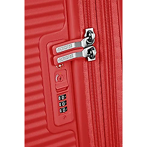 American Tourister Hand Luggage, Red (Coral Red), Large (77 cm-110 Litre)