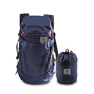 4Monster Hiking Daypack,28L Water Resistant Lightweight Packable Backpack for Travel Camping Outdoor