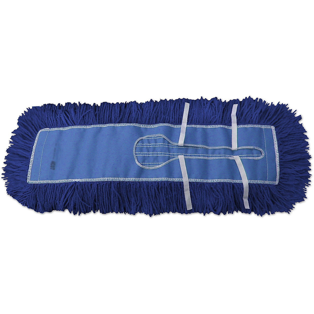 Ultimate Dust Mop Kit: Industrial-Grade Performance, Heavy-Duty Frame, Telescopic Handle - Blue 60 Inch