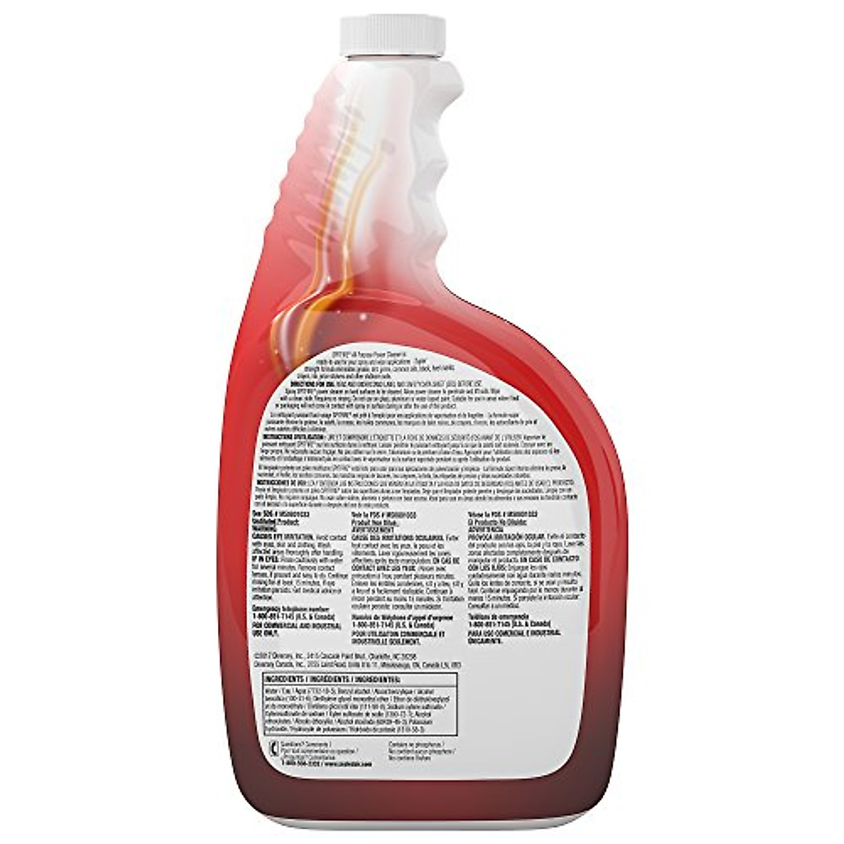 Diversey CBD540038 Spitfire Professional All Purpose Power, 32 Ounce Capped Spray Bottle (4 Pack)