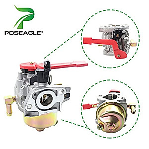 POSEAGLE 951-10956A Carburetor Replaces 951-10956, 951-12612A, 951-12612, 751-14018, 951-14018, 751-10956, 751-10956A for MTD, Troy-Bilt 161-JW, 161-JWA, 161-JWA-11 Engines