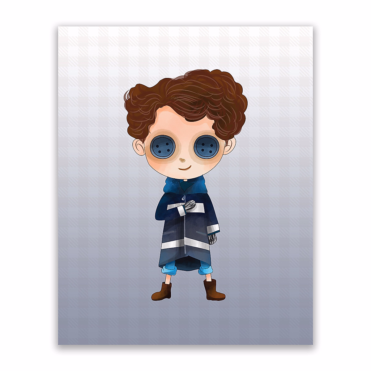 Coraline Art Prints - Set Of 6 Watercolor Photos