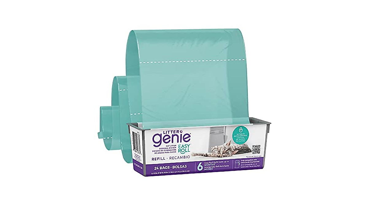 Litter Genie Easy Roll Refill Bags - Odor-Control & Long-Lasting