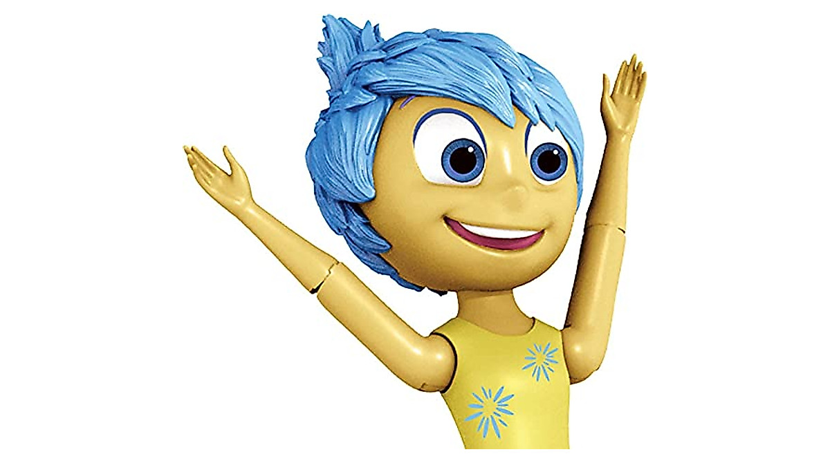 Inside Out Anger & Joy Action Figures - Collectible Set