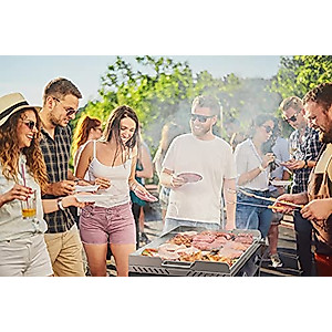 Stanbroil Stainless Steel Flat Top Gas Grill Griddle for Blackstone 2 Burner Propane Fueled Grill Front Grease Management System - 28 Inches