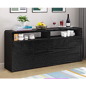 Yancorp Matte Black Contact Paper Black Wallpaper Peel and Stick for Countertops Removable Wallpaper for Cabinets Desk Wrap Self-Adhesive Stick on Wallpaper Kitchen Bathroom