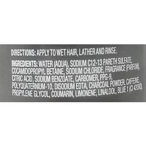 Dove Men+Care Fortifying Charcoal Shampoo, 12 oz (Pack of 2)