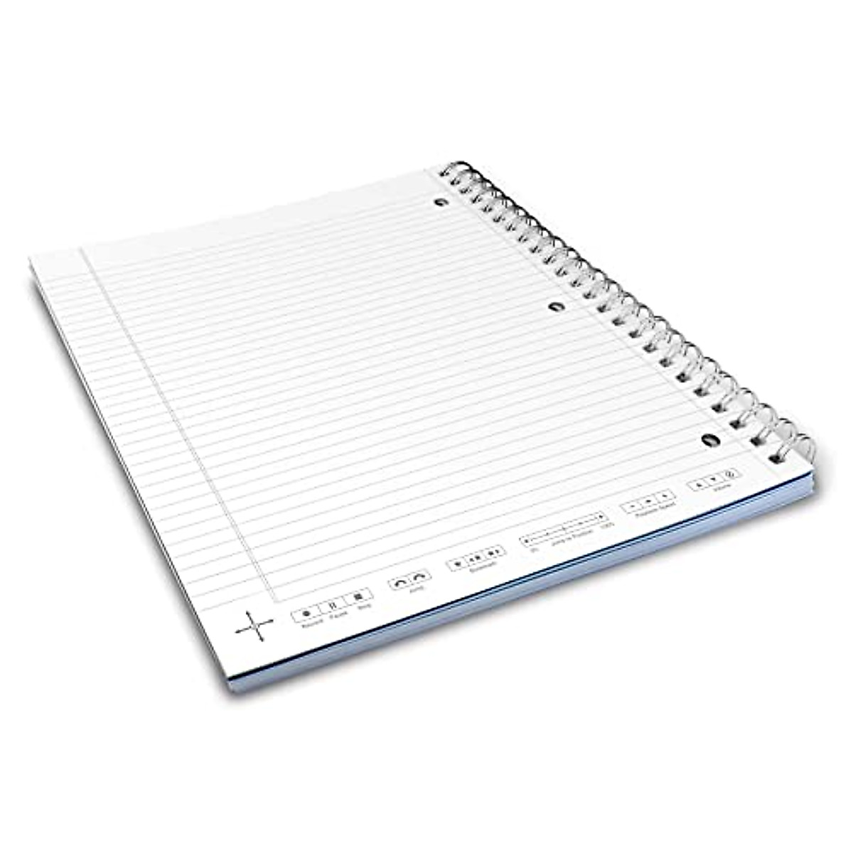Livescribe 8.5 x 11 3-Subject Notebook #1, Blue