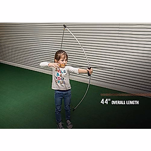 Bear Archery Wizard Bow for Youth, Recommended Ages 5-10, Ambidextrous, Continuous Draw Weight Up to 18 lb., Continuous Draw Length Up to 24-inches