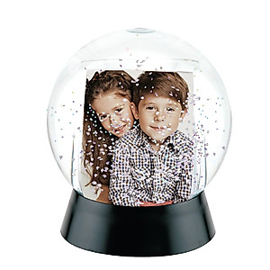 Photo Snow Globe with Black Base