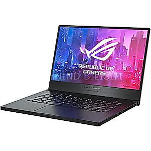 ASUS ROG Zephyrus M15 15.6" 4K Ultra HD (3840 x 2160) Gaming Laptop, Intel Core i7-10750H, 16GB Memory, 1TB SSD, NVIDIA GeForce RTX 2060, Windows 10, Prism Black