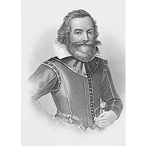 Posterazzi Captain John Smith 1580 To 1631 English Soldier And Explorer. Poster Print, (12 x 17)