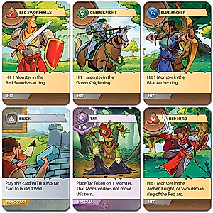 Castle Panic 2nd Edition | Cooperative Board Game for Adults and Family | Ages 8+ | for 1 to 6 Players | Average Playtime 45 Minutes | Made by Fireside Games