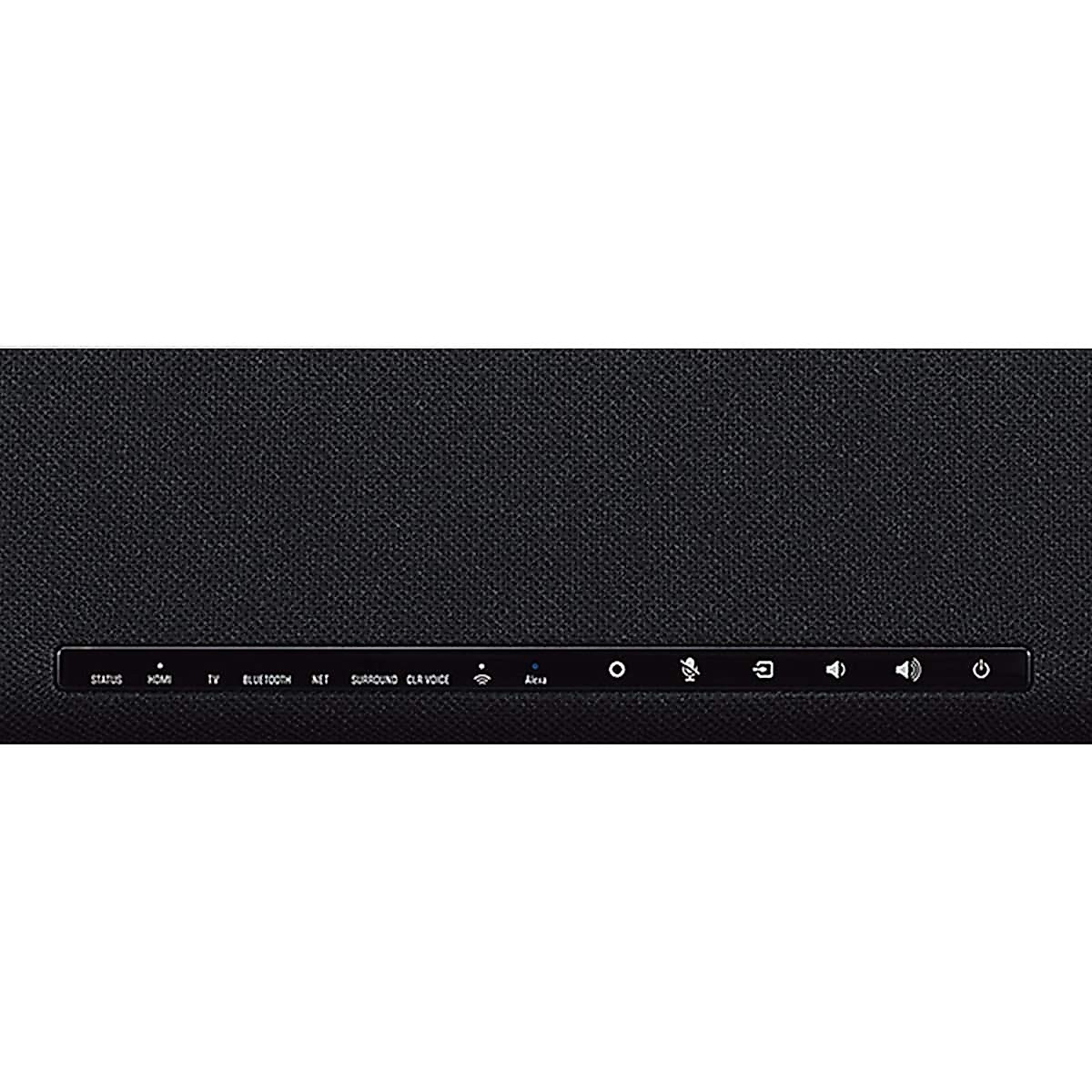 Yamaha Audio YAS-109 Sound Bar with Built-In Subwoofers, Bluetooth, and Alexa Voice Control Built-In, Black