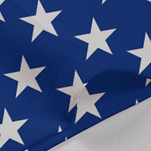 Cerburny Hawaiian Shirt for Men Short Sleeve Button Down Red American Flag Mens Casual Summer Beach Printed Shirts