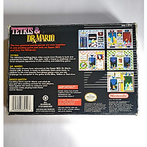 Tetris & Dr. Mario - 2 Game Cartridge