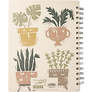 Primitives by Kathy Plant Hair Don't Care Spiral Notebook 7" x 9" x 0.50"