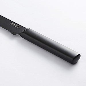LOCK & LOCK, 8 in Bread Knife, Dark Gray