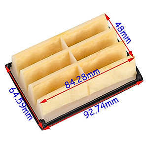 HIFROM AIR Filter Replacement Replacement for Husqvarna 268 272 261 262 394 Chainsaw New # 503 44 72-03