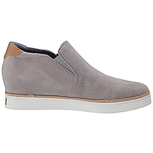 Dr. Scholl's Shoes Womens If Only Slip On Hidden Wedge Platform Sneaker,Soft Grey,9