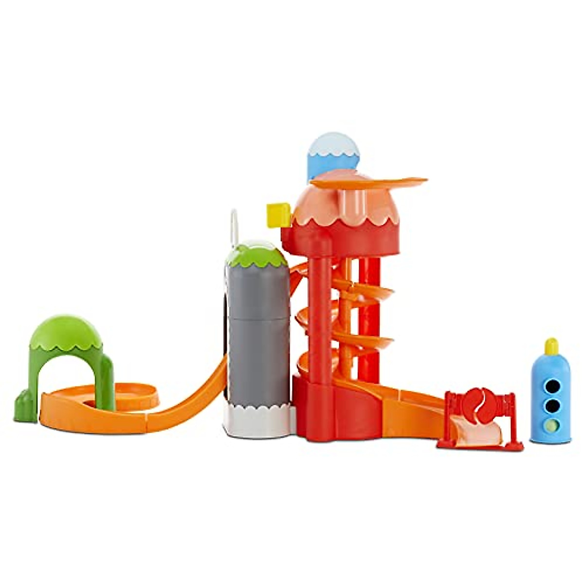 Little Tikes Learn & Play Roll Arounds Rollin' Railroad, Including 3 Toy Train Cars & Playset, Easy Grip & Roll - Birthday Gifts for Kids, Toddler, Boys Girls Ages 18 Months 1 2 3+ Years