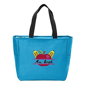 all about me company Best Teacher Gifts for Women - Large Teacher Tote Bag and Gifts for Teacher, Teacher Work Bag, Perfect Teacher Appreciation Gift Ideas, Teacher Gifts and Teacher Bags for Women