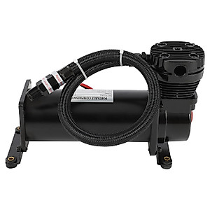 STAYTOP Dual Air Compressors 5 Gallon Air Tank for Air Suspension/Air Ride Bag/Train Horn/Spring, Onboard Air System Kit 200 psi Compressors