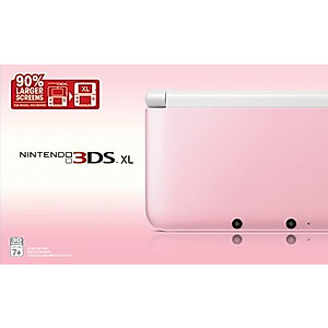 Nintendo 3DS XL - Pink / White (Renewed)