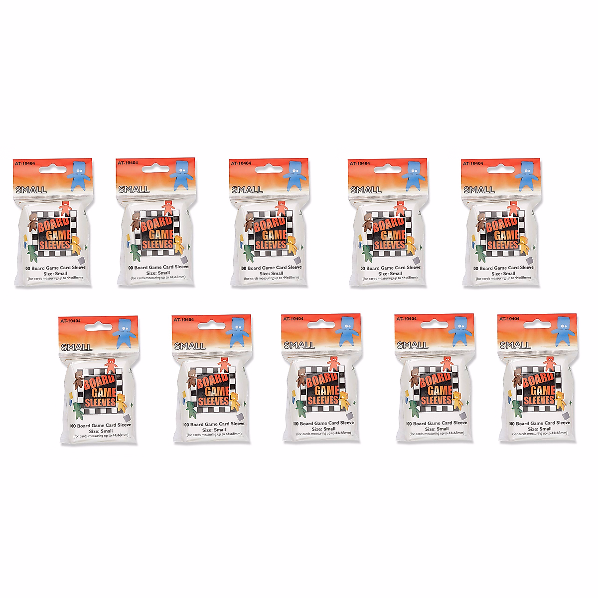 10 Packs Arcane Tinmen Board Game Sleeves 100 ct Small Size Card Sleeves Display Case