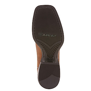 ARIAT Mens Sport Rustler Western Boot Brute Brown/Tack Room Black 13 Wide