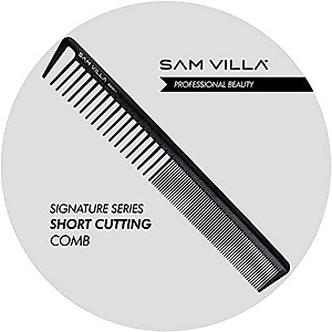 Sam Villa Signature Series Professional Short Cutting & Hair Parting Comb
