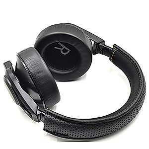 defean DIY RIG600 Ear Pads Replacement Potein Leather Memory Foam Cushion Pillow Parts Cover Compatible with Plantronics RIG 600 Gaming Headset