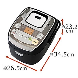 Iris Ohyama rice cooker pressure IH formula 5.5 Go brand cook divided function with rice shop taste RC-PA50-B