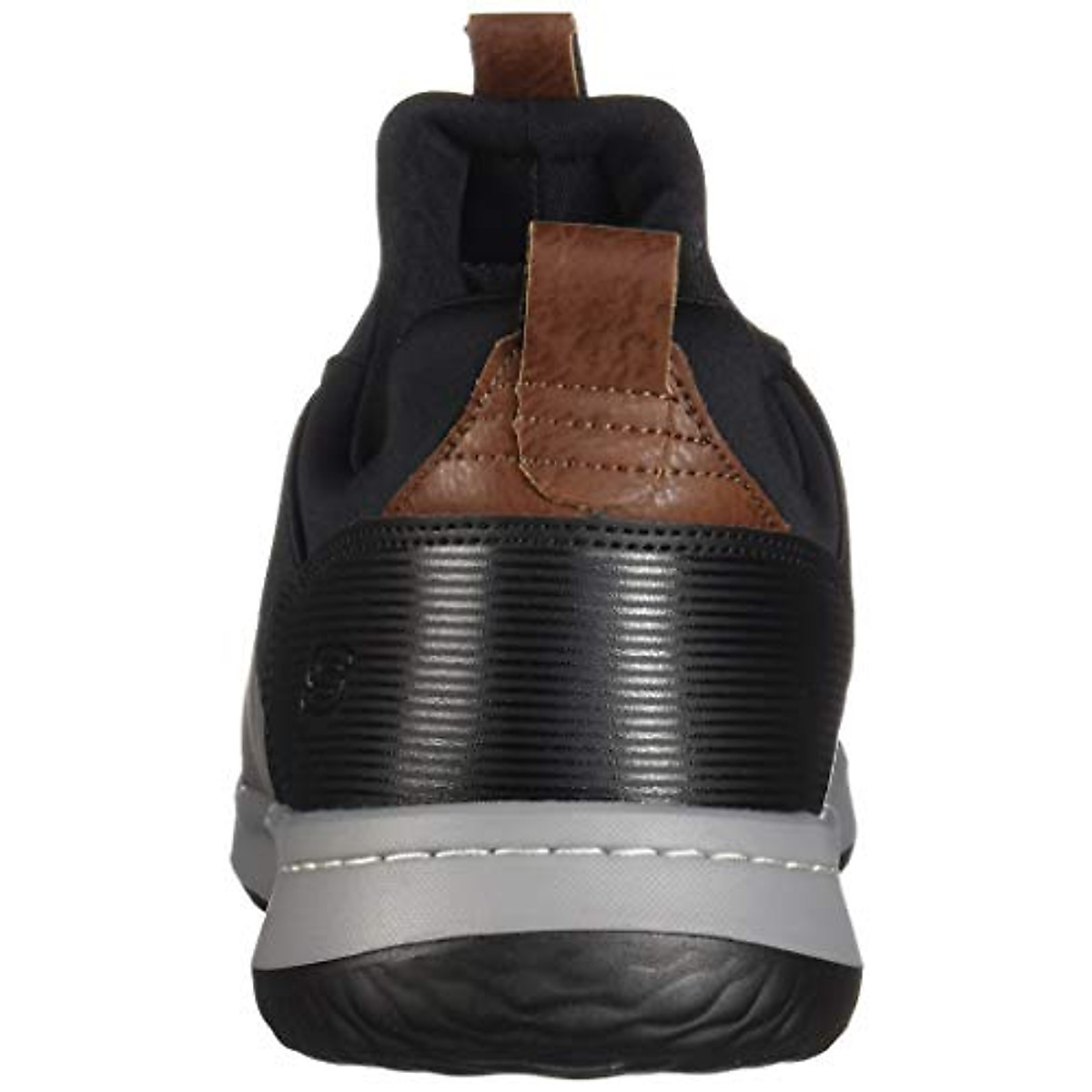 Skechers Men's Classic Fit-Delson-Camden Sneaker, Black/Grey,11 Wide US