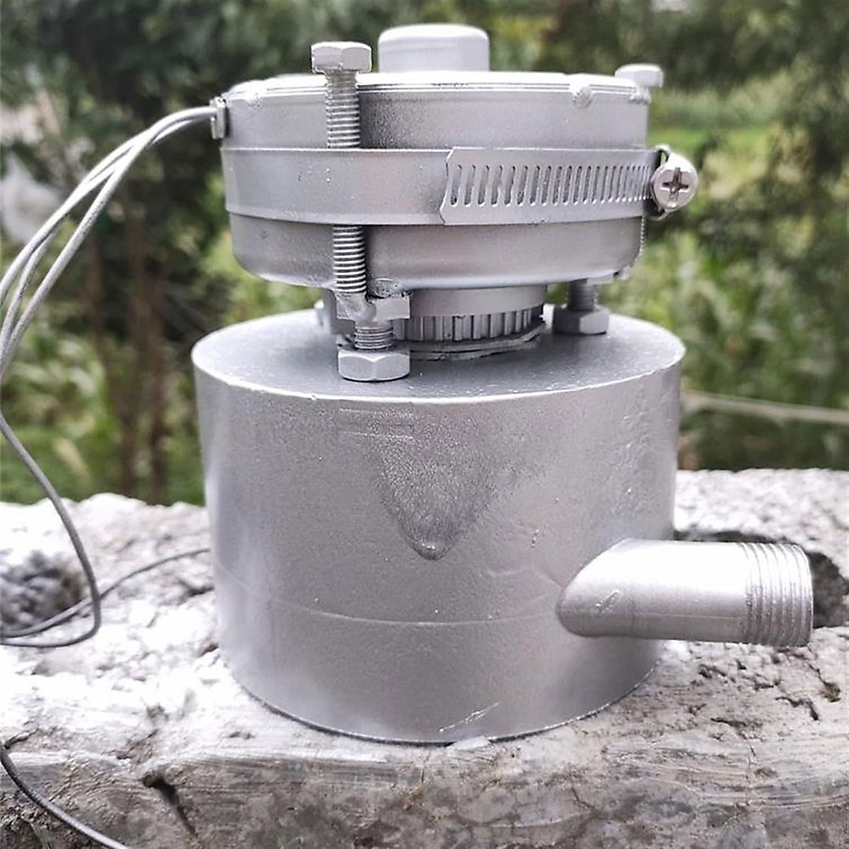 1000W 220V Turbine Hydroelectric Generator Alternative Energy Generators Mini Aluminum Alloy Mobile For Phone Lighting Charging Turbine Hydroelectric Generator