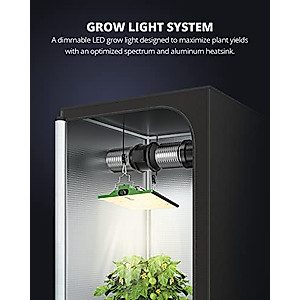 VIPARSPECTRA 2023 Upgraded P2000 Led Grow Lights for Indoor Plants Full Spectrum, Dimming Daisy Chain Grow Lamp for Veg Bloom in 4x2/3x3 Grow Tents Greenhouses