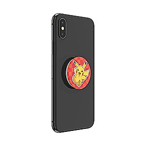 PopSockets: PopGrip with Swappable Top for Phones & Tablets - Pokemon - Pikachu